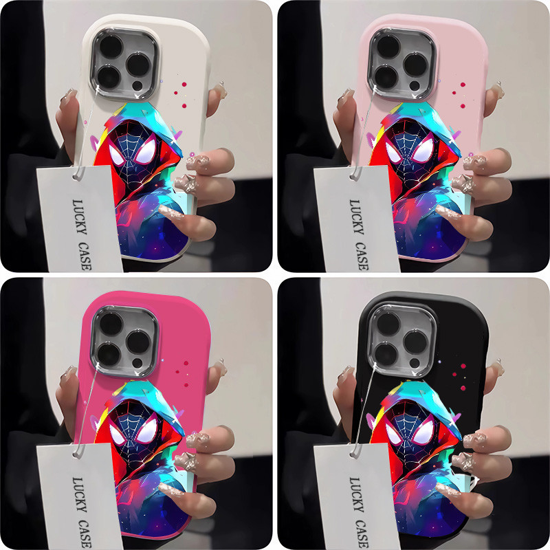 Creative and Colorful Spider Man Phone Case Compatible for IPhone 11 12 ...