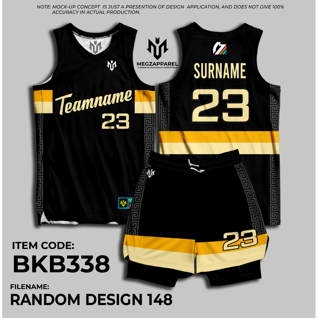 MEGZ BKB338 Customize Basketball Jersey Full Sublimation | Shopee Philippines