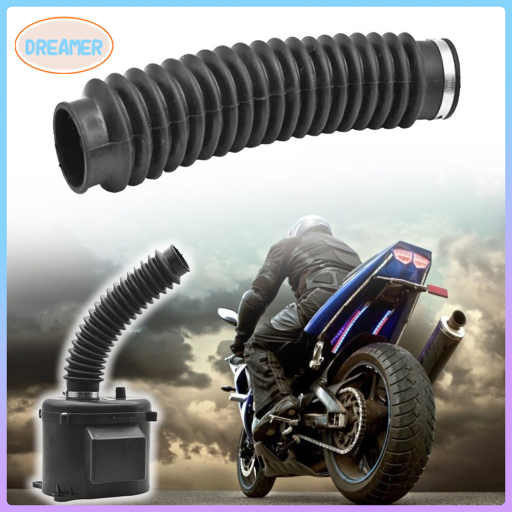 Cold Air Intake Thicker Flexible Hose Outdoor Motorcycle Air Filter ...