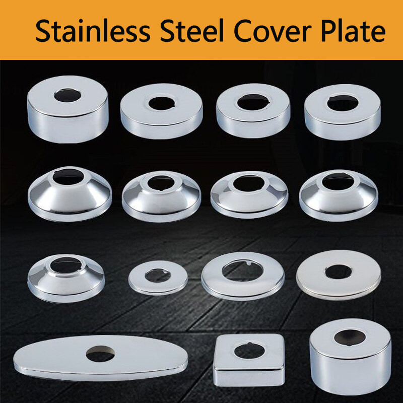 GG+Stainless Steel Cover Plate Chrome Plated Steel Escutcheon Flange ...