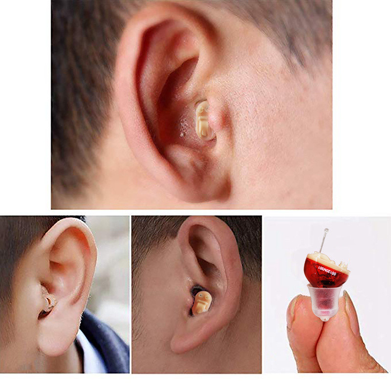 Hearing Aids Small Inner Ear Invisible Hearing Aid Adjustable Wireless ...