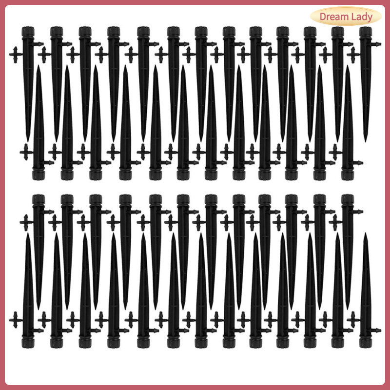 Drip Irrigation Sprayers Adjustable Emitters Hydroponic System Garden ...