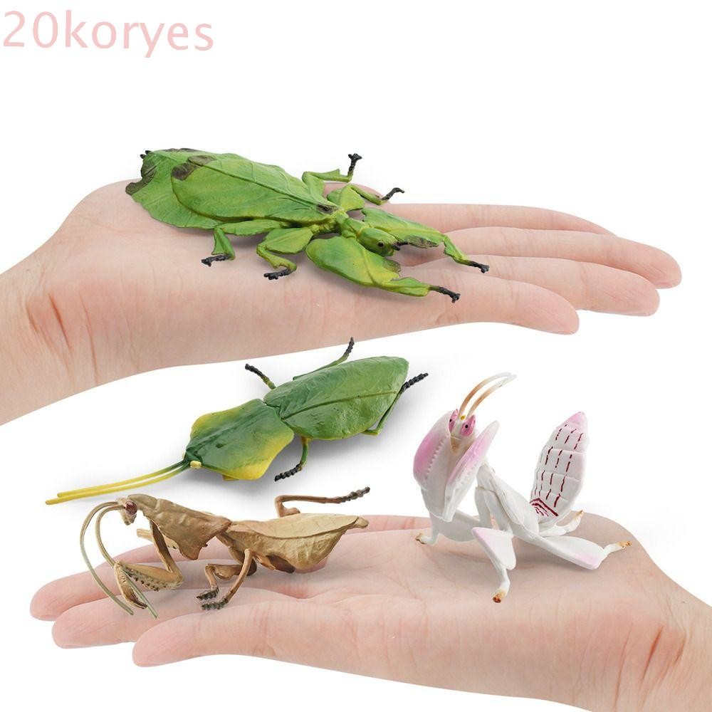 KORYES Mantis Figurine, Miniature Ornaments Simulated Insect, Science ...