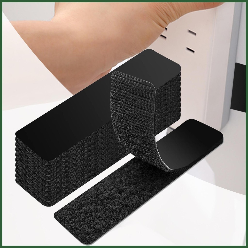 Hook And Loop Tape Square Size Adhesive Backing Tape Flexible Heavy ...