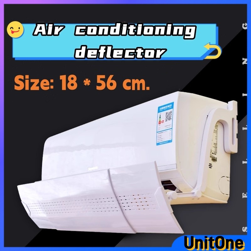UOne Adjustable Air Conditioner Cover Air Conditioning Baffle Deflector ...