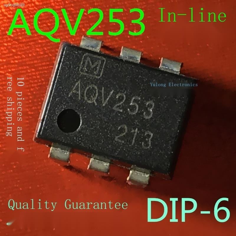 COD/AQV253H AQV253 In-line DIP-6 imported optocoupler solid state relay ...