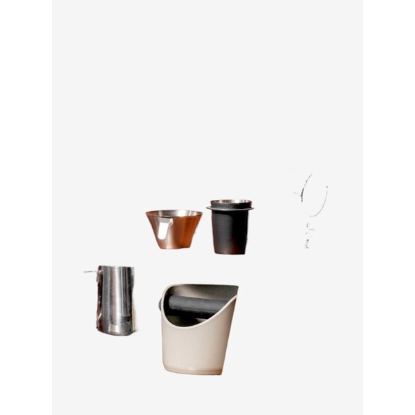 Coffee press hammer, Italian coffee complete set, powder distributor ...