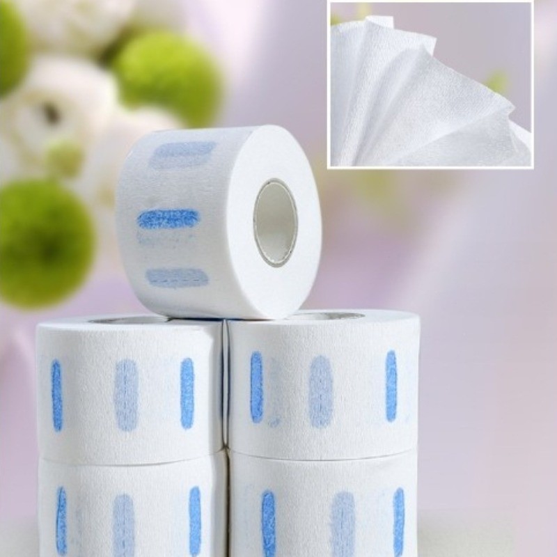 1/5 Rolls Neck Tissue Paper Ruffles for Salons Barbershop Professional ...