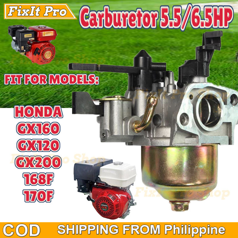 Carburetor For Honda GX160 GX168F GX200 5.5HP 6.5HP 170F Power Water ...