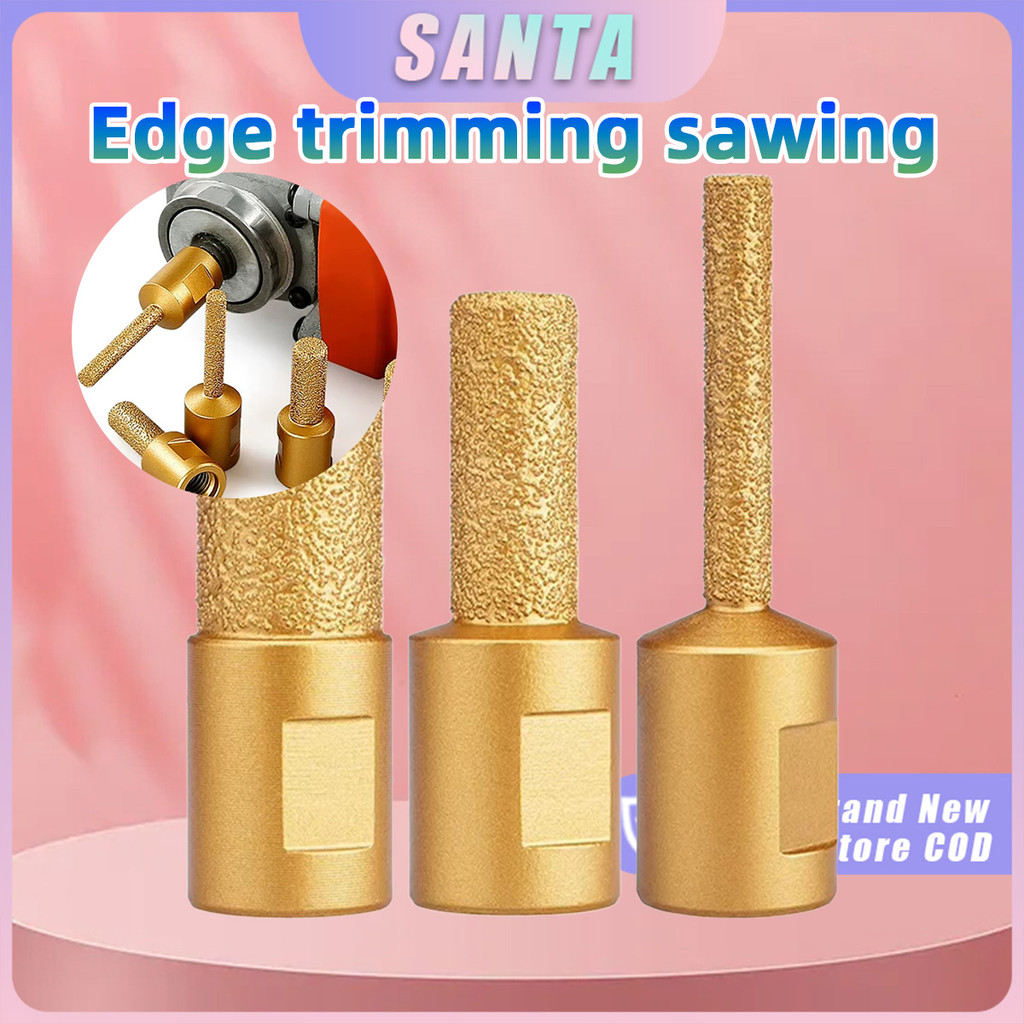 Efficient M10 Thread Brazed Diamond Finger Bit Milling Cutting Diamond ...