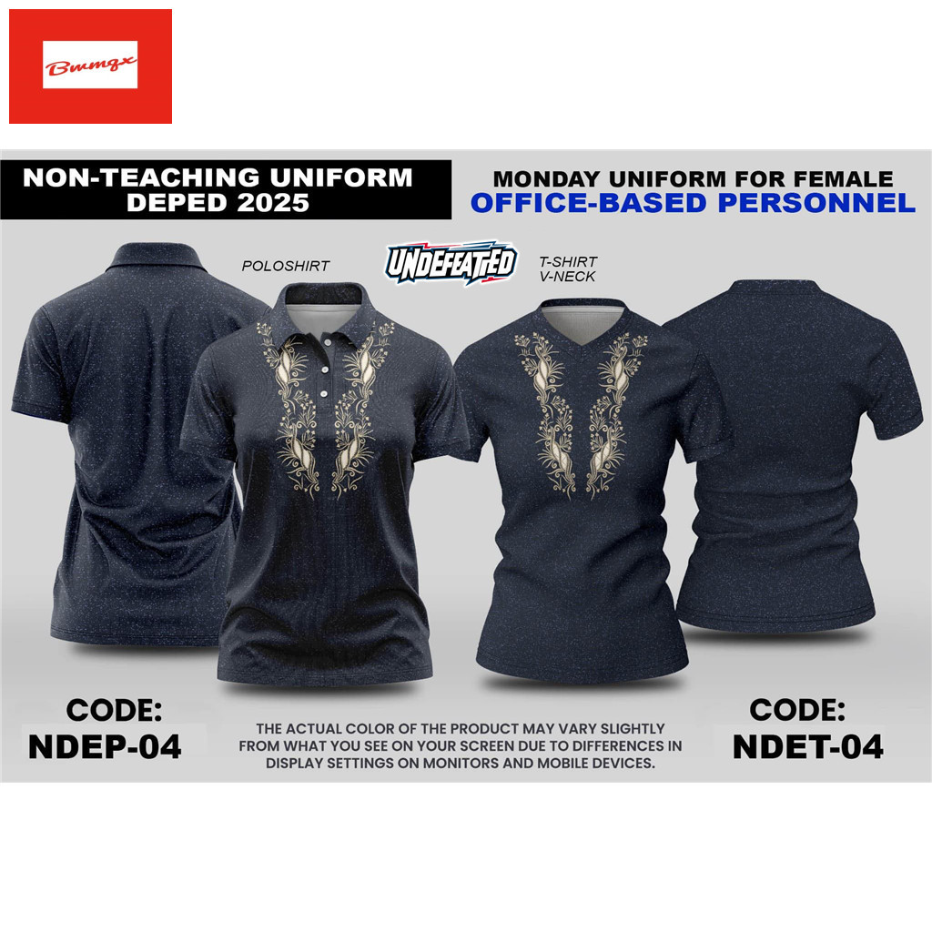 2025 NEW DEPED UNIFORMS MONDAY UNIFORM FOR FEMALE OFFICE-BASED ...