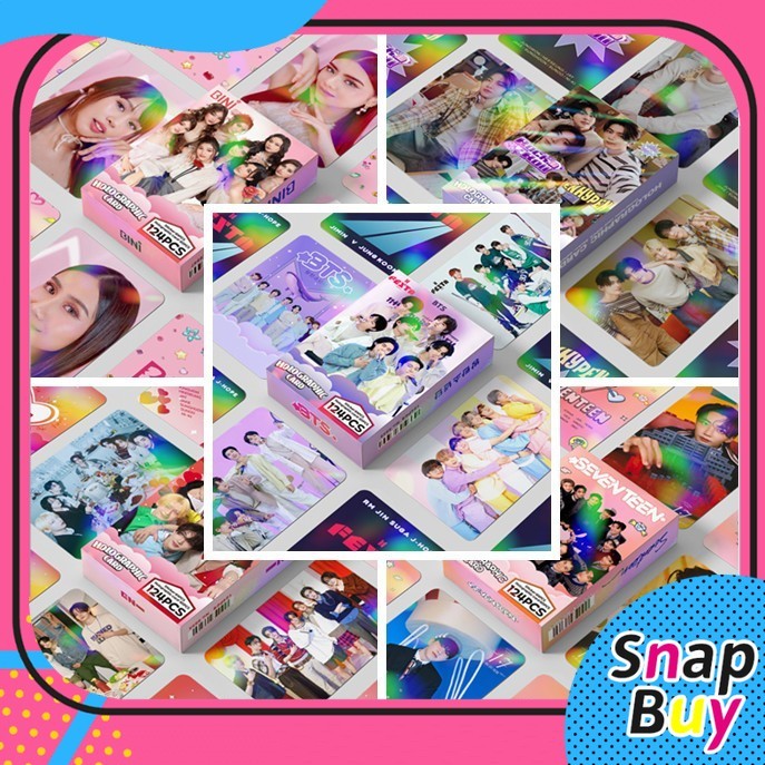 〔124PCS〕124Pcs/Box Lomo Card Photo Card EN BP BT S SEVENTEEN Lomo cards ...