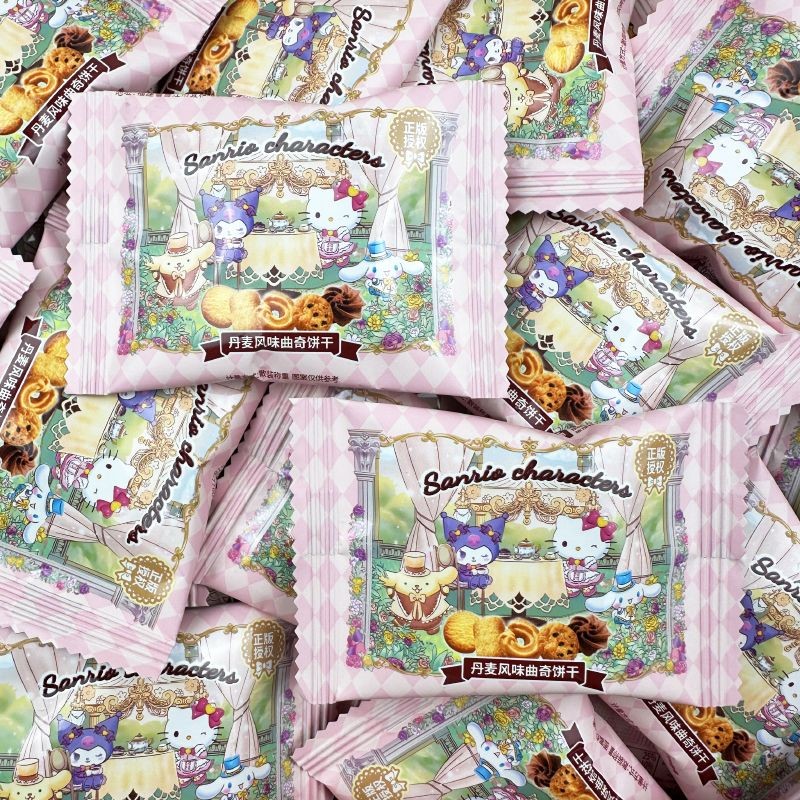 2025 New Product Kuromi Hello Kitty Danish Flavor Butter Cookies ...