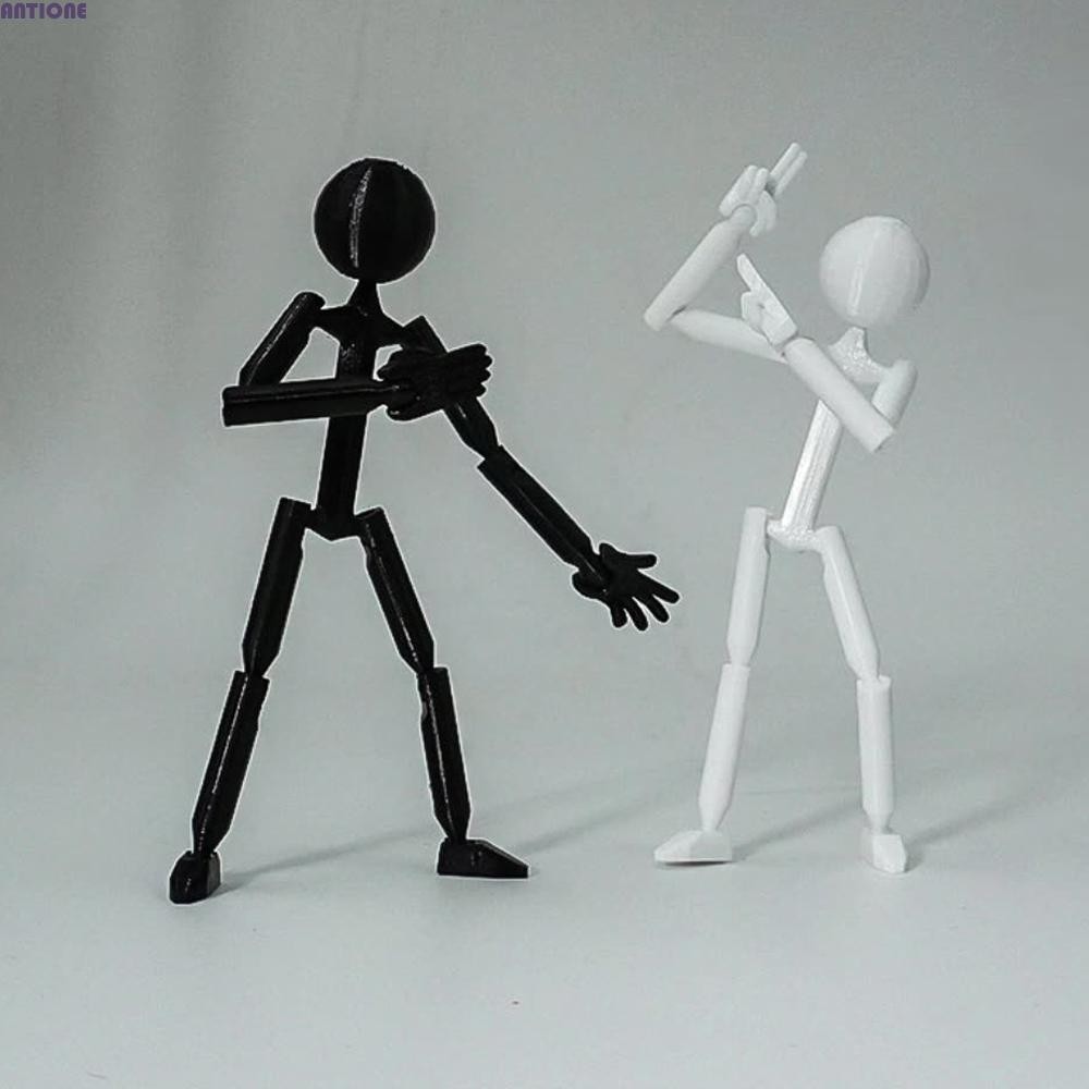 ANTIONE Multi Joint Stickman Toy, Multi-Jointed Movable 3D Printed ...