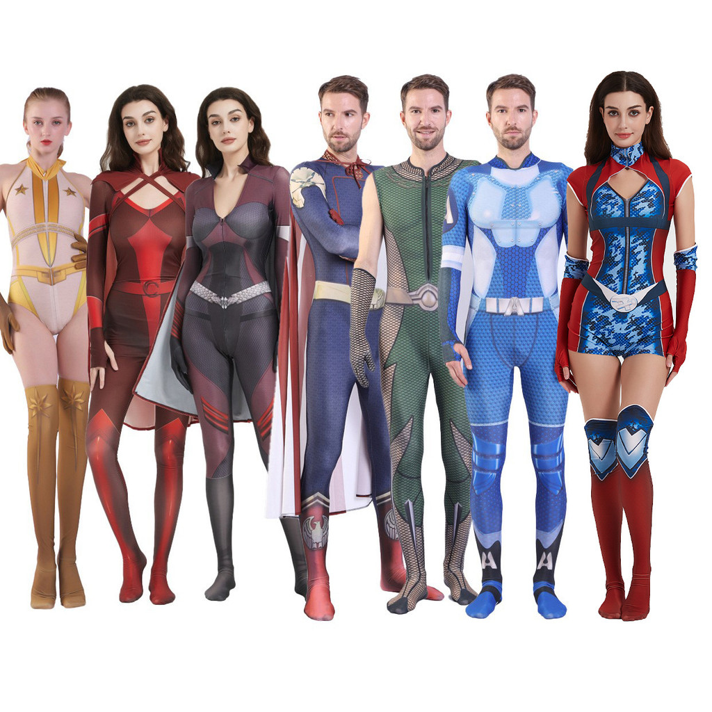 Men'S And Women'S One-Piece Tight-Fitting Role Play Costumes Stormfront ...