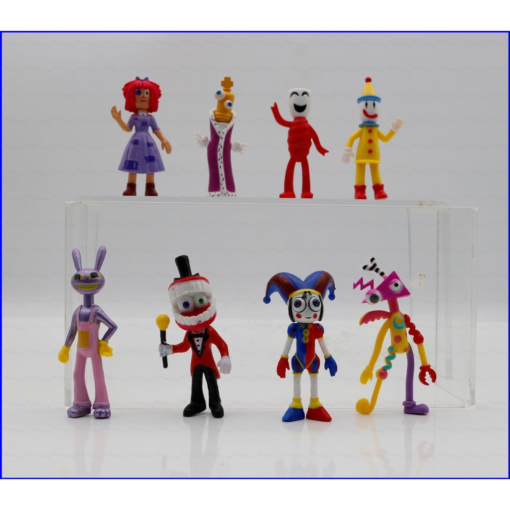 SQ3 8pcs THE AMAZING DIGITAL CIRCUS Action Figure Jax Pomni Ragatha ...