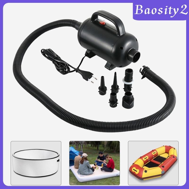 [Baosity2] Electric Air Pump with 5 Nozzles Quickly Inflate Air ...