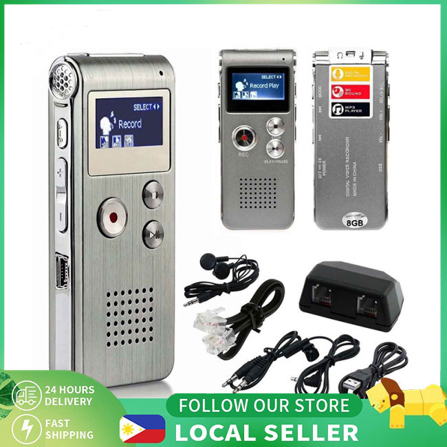 SaImIm Voice Record Mini 8GB Digital Sound Audio Recorder Dictaphone ...