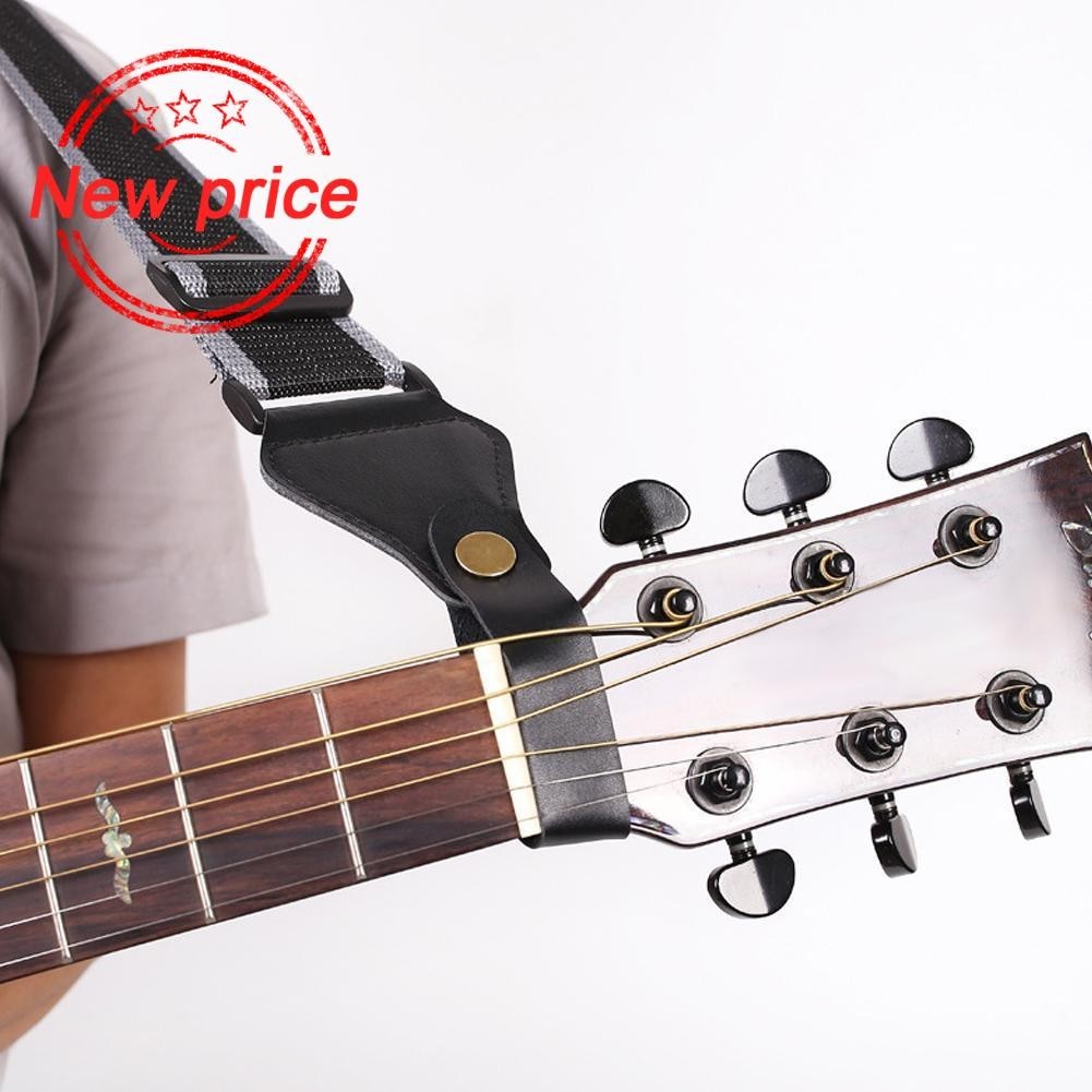 2024new Retro Guitar Neck Strap Holding Button Safety Ukulele Electric ...
