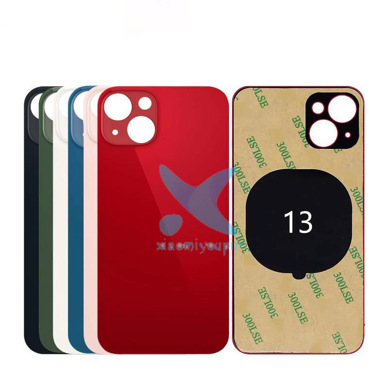 Big Hole Back Glass for Phone 13 Back Glass Replacement Back Glass Rear ...