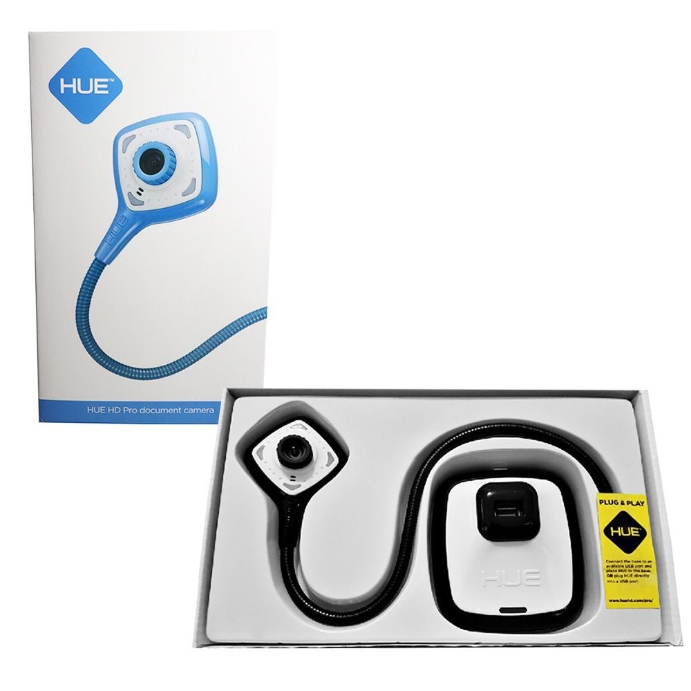 HUE HD Pro Flexible USB Full HD 1080p Video and Document Camera (Black ...