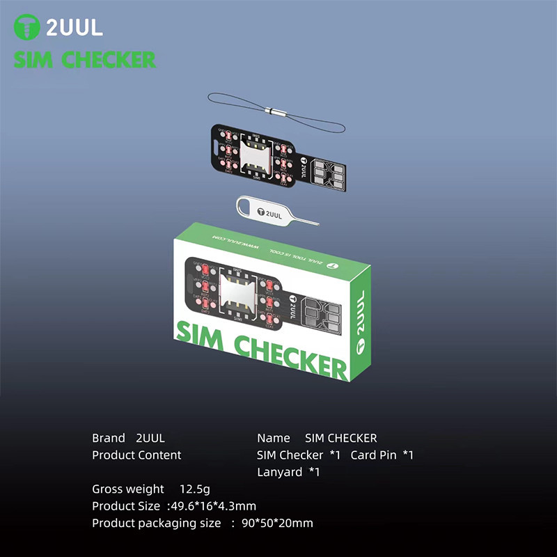 2UUL SIM Checker Fast Signal Detection Automatic Circuits Detection ...