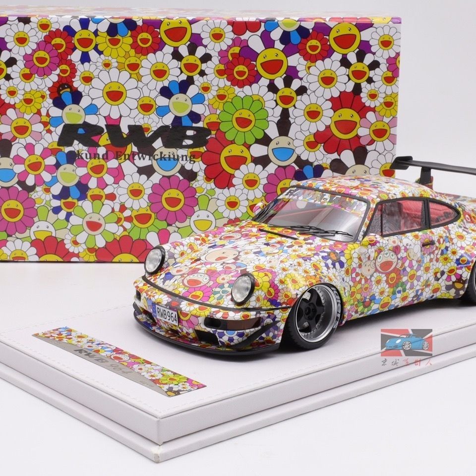 Vip Model Customized Version Porsche 911 964 RWB Sunflower Painting ...