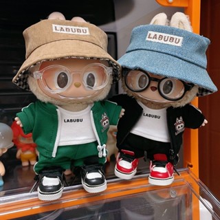 20242024New Style Vinyl 17labubu cm Baby Clothes 17cm Set Pendant ...