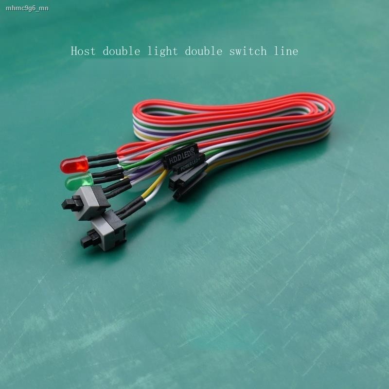 Desktop host chassis jumper power switch computer restart power button ...