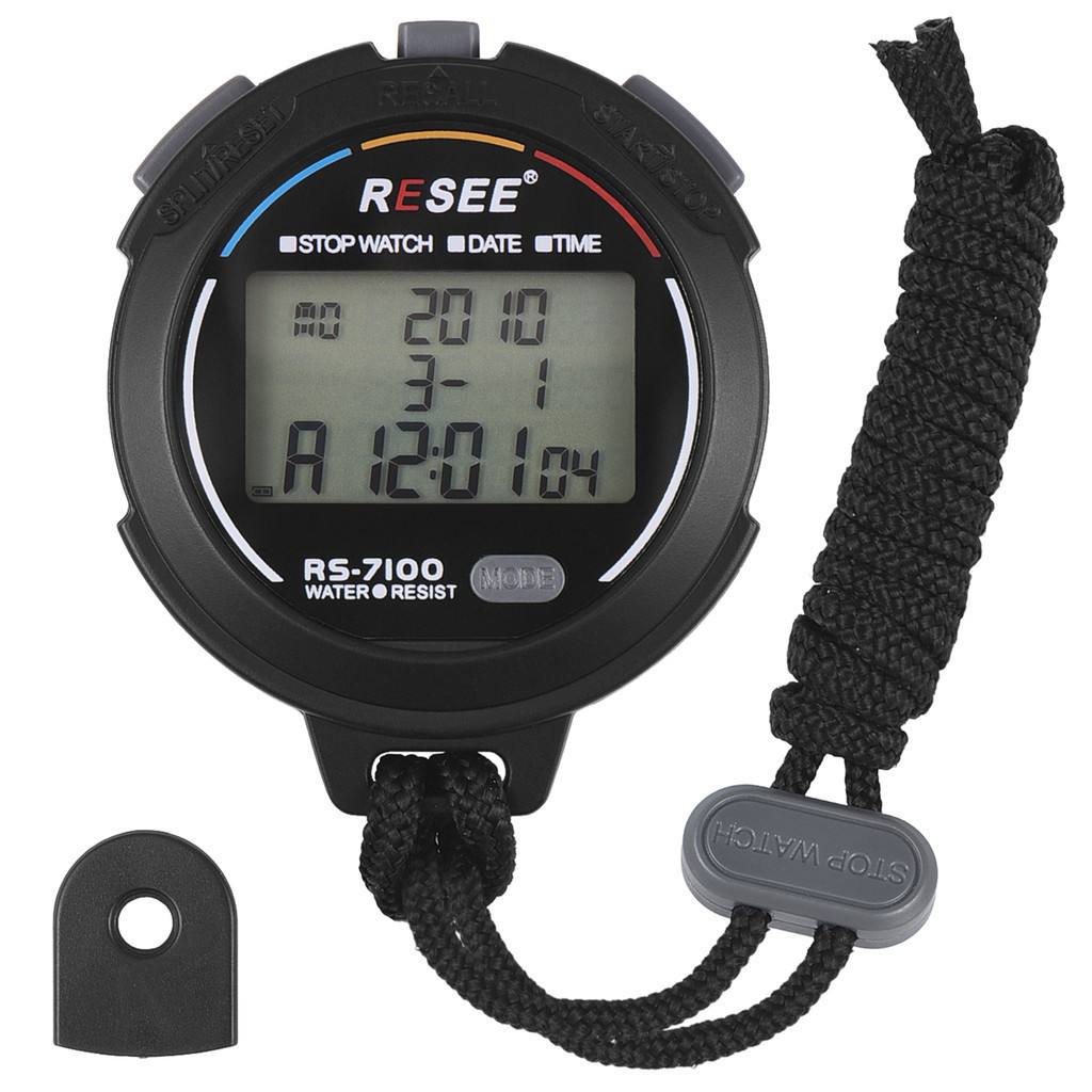 RESEE Power Stop Watch Countdown Timer 100 Field 1/1000 Second Timer ...