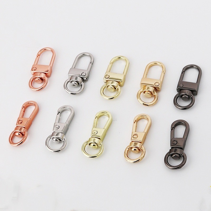 Zinc Alloy Buckle DIY Metal Spring Buckle Five Golden Gate Buckle ...