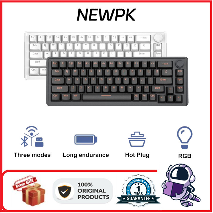 ZIFRIEND FURYCUBE E68 wireless three mode mechanical keyboard GASKEGT structure RGB | Shopee ...