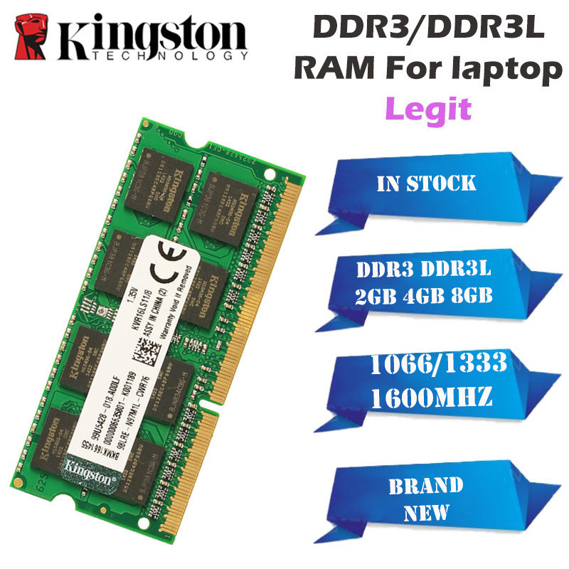 Laptop Memory DDR3 DDR3L 2G 4G 8GB 1066/1333/1600MHz PC3-SODIMM PC3L ...
