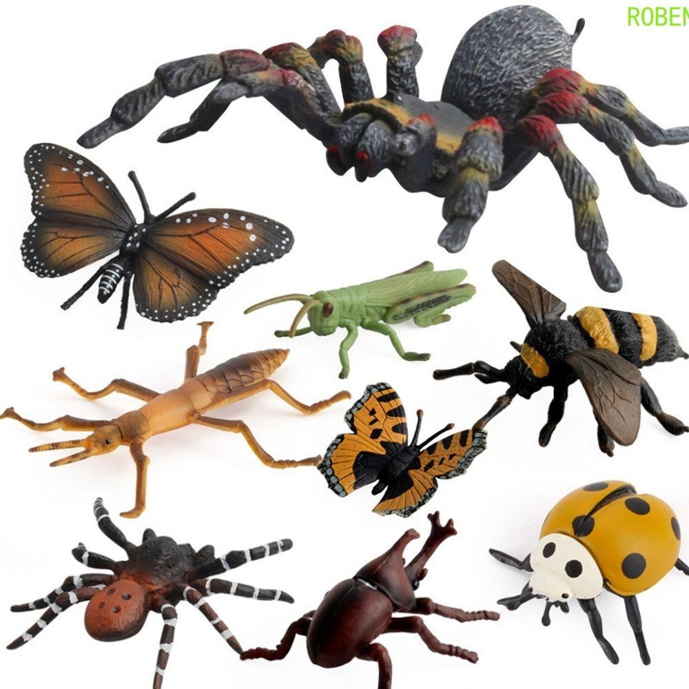 ROBEN Animal Model Learning Halloween Decorations Prank Props Insect ...