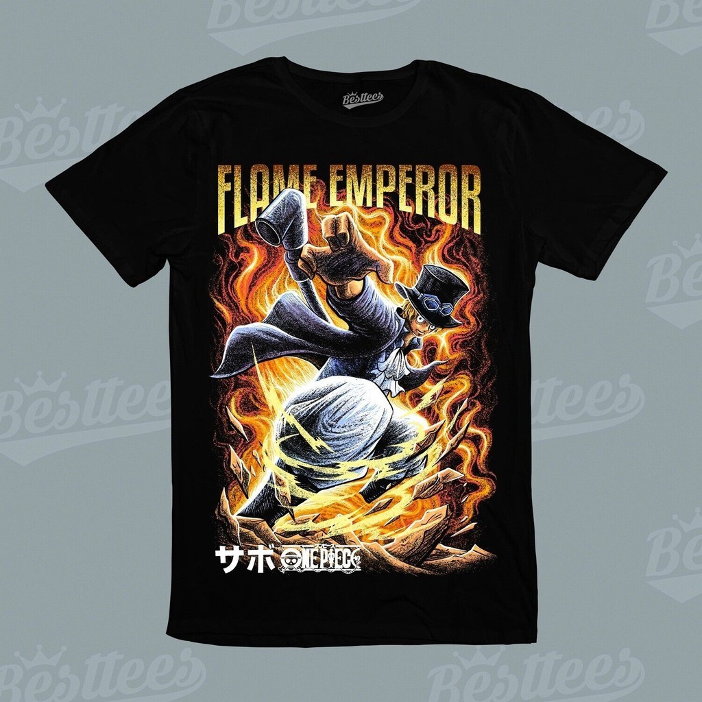 Flame Emperor Anime Manga Pirates Hunter Monkey D. Luffy One Piece T ...