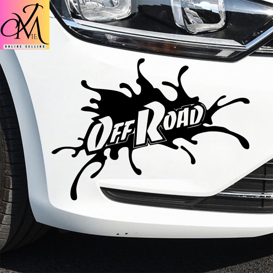 "Off Road Design Sticker"-Long lasting Quality Waterproof Vinyl Sticker ...