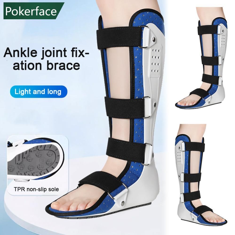 POKERFACE Achilles Tendon Boot Ankle Joint Fixed Brace Corrector Anti ...