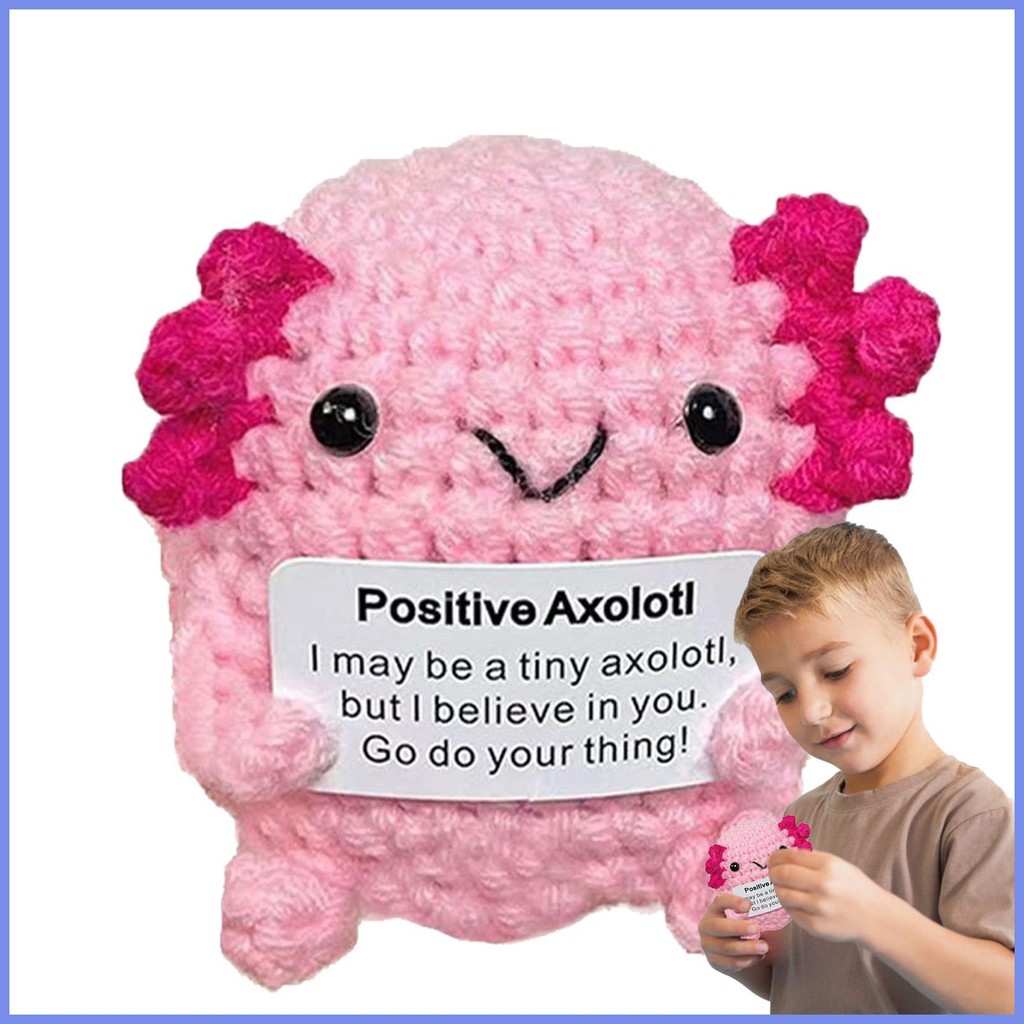 Emotional Support Axolotl Emotional Support Plush Animal Cute Unique ...