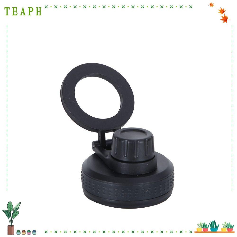 TEAPH Bottle Lid, Plastic Black Cup Cap, Universal Replacement Splash ...