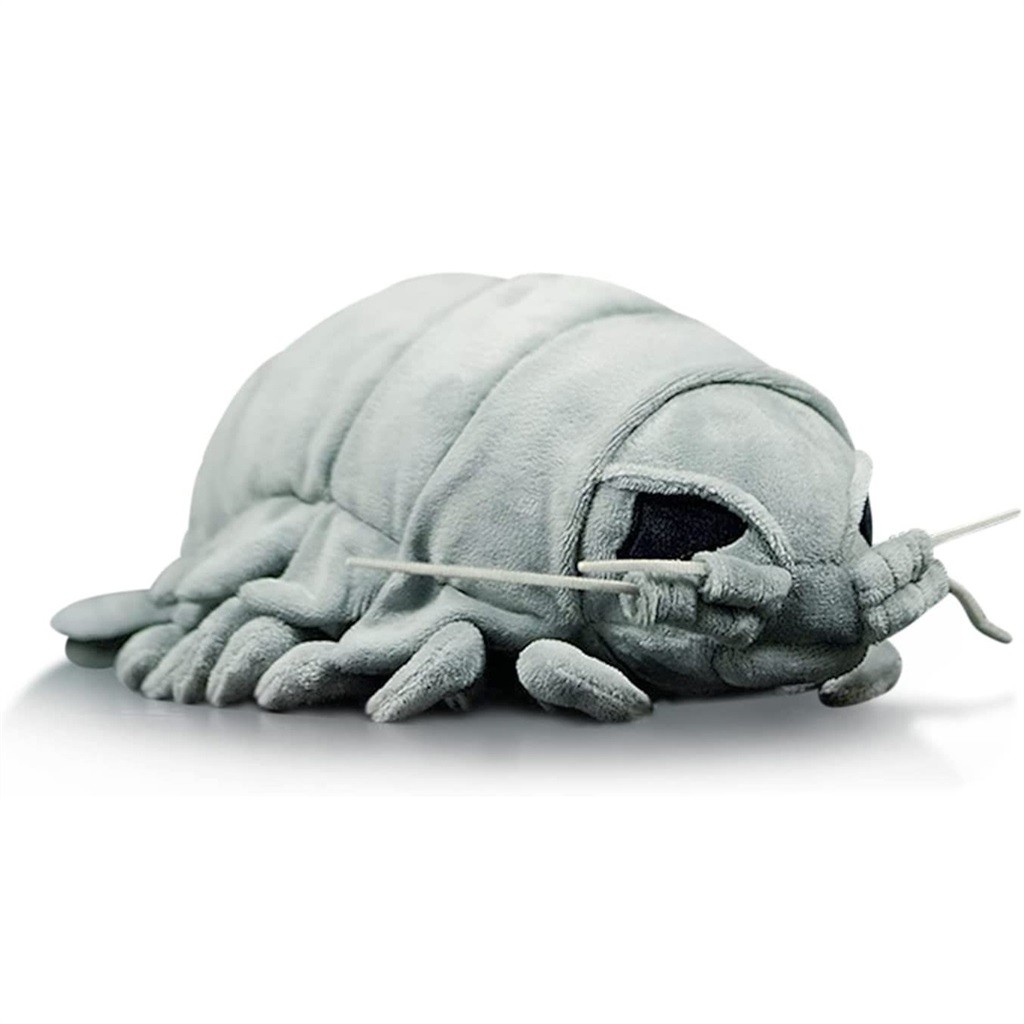 Giant Isopod Plush Stuffed Animal 12inchs Isopod Plush Toy Grey ...