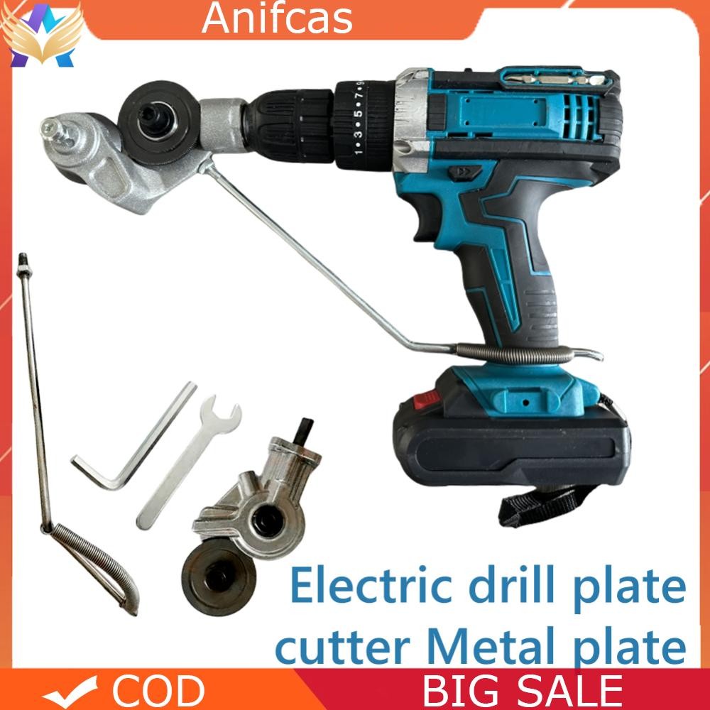 Electric Drill Plate Cutter DIY Metal Sheet Cutter Free Cutting Tool ...