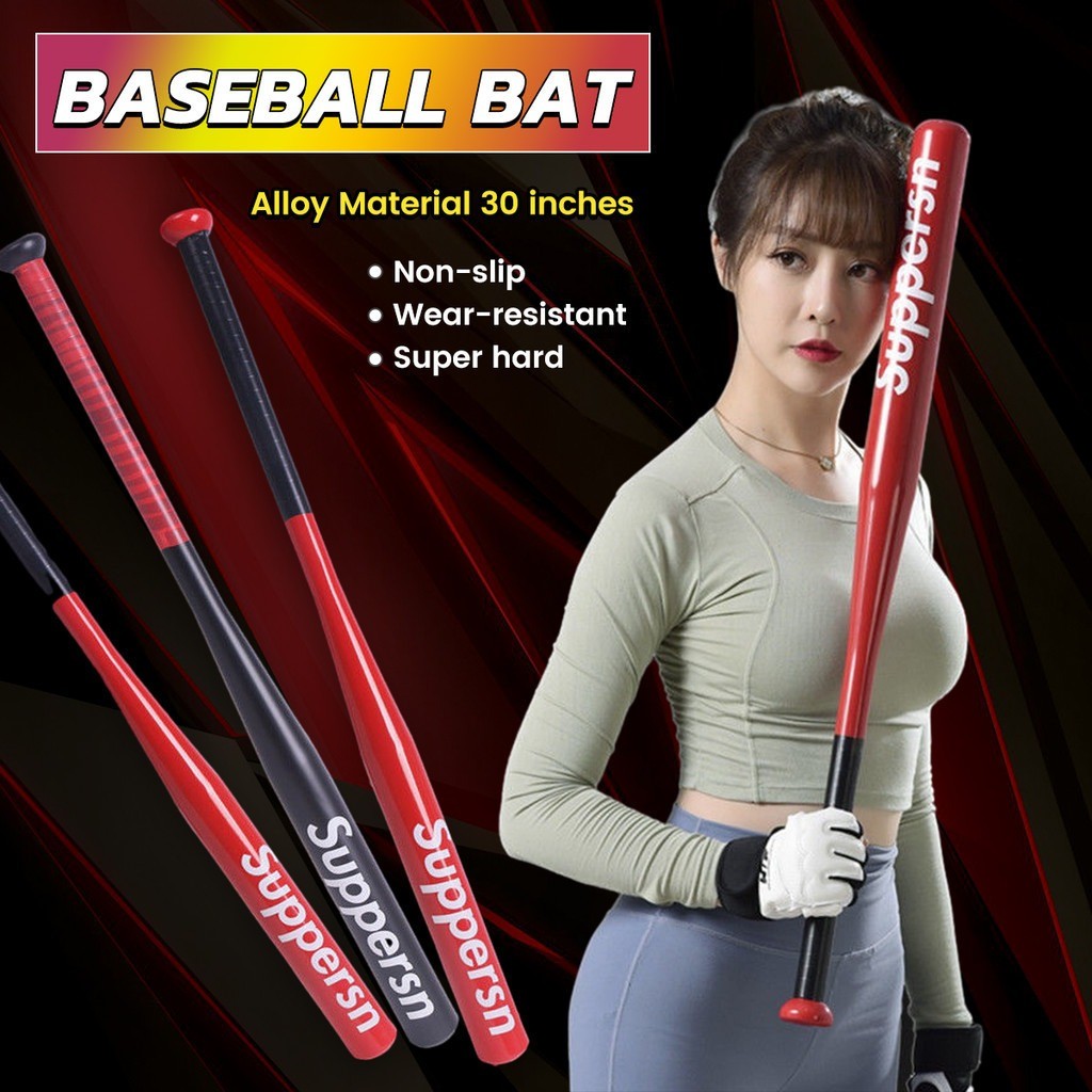 Baseball Bat 30 Inch Thick Alloy Steel Baseball Bat Racket For ...