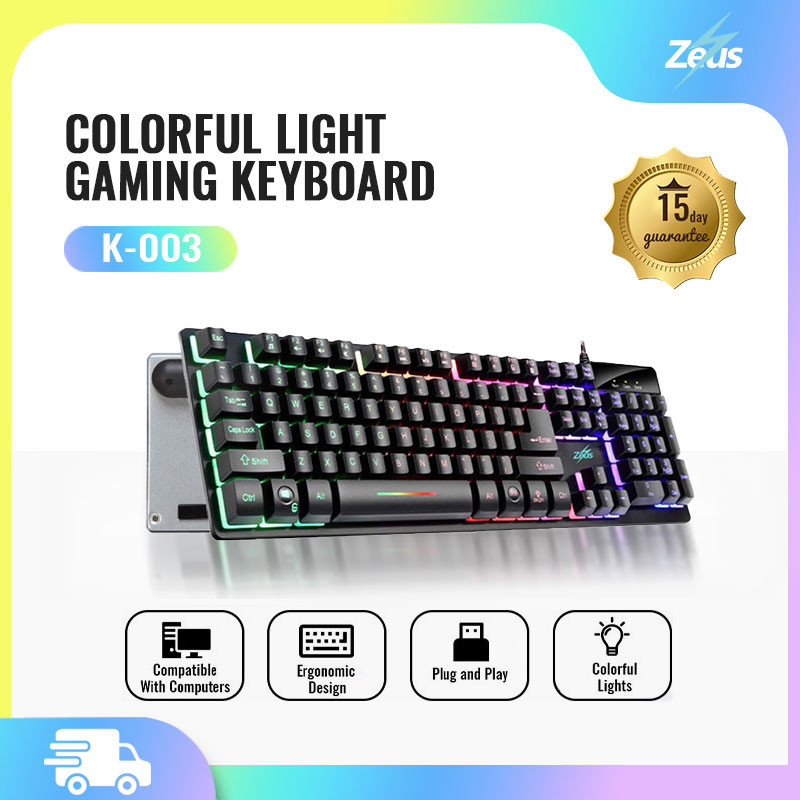 Zeus K-003 Darth Vader RGB Mechanical Gaming Keyboard K-003 | Shopee ...