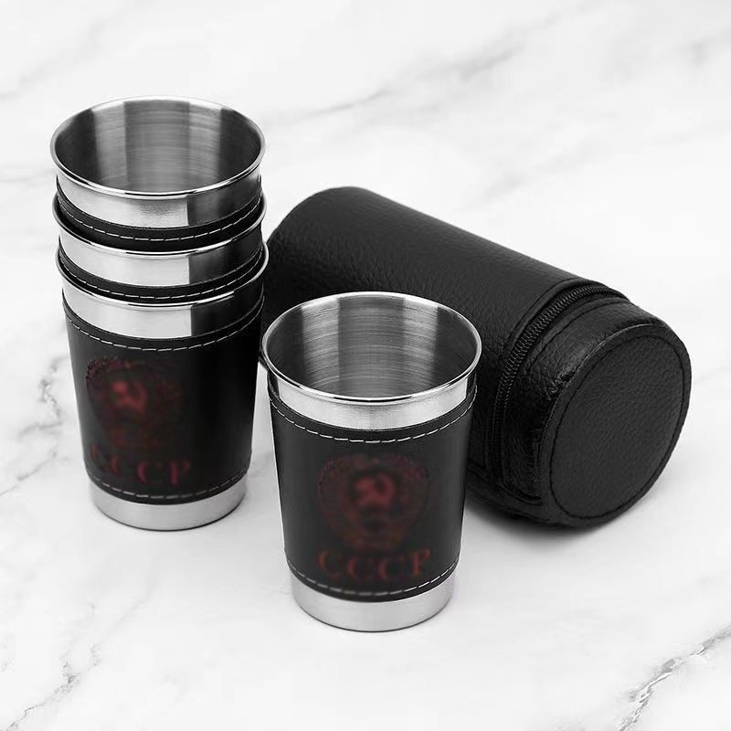 Portable Stainless Steel Wine Glass Small Glass White Wine Glass ...