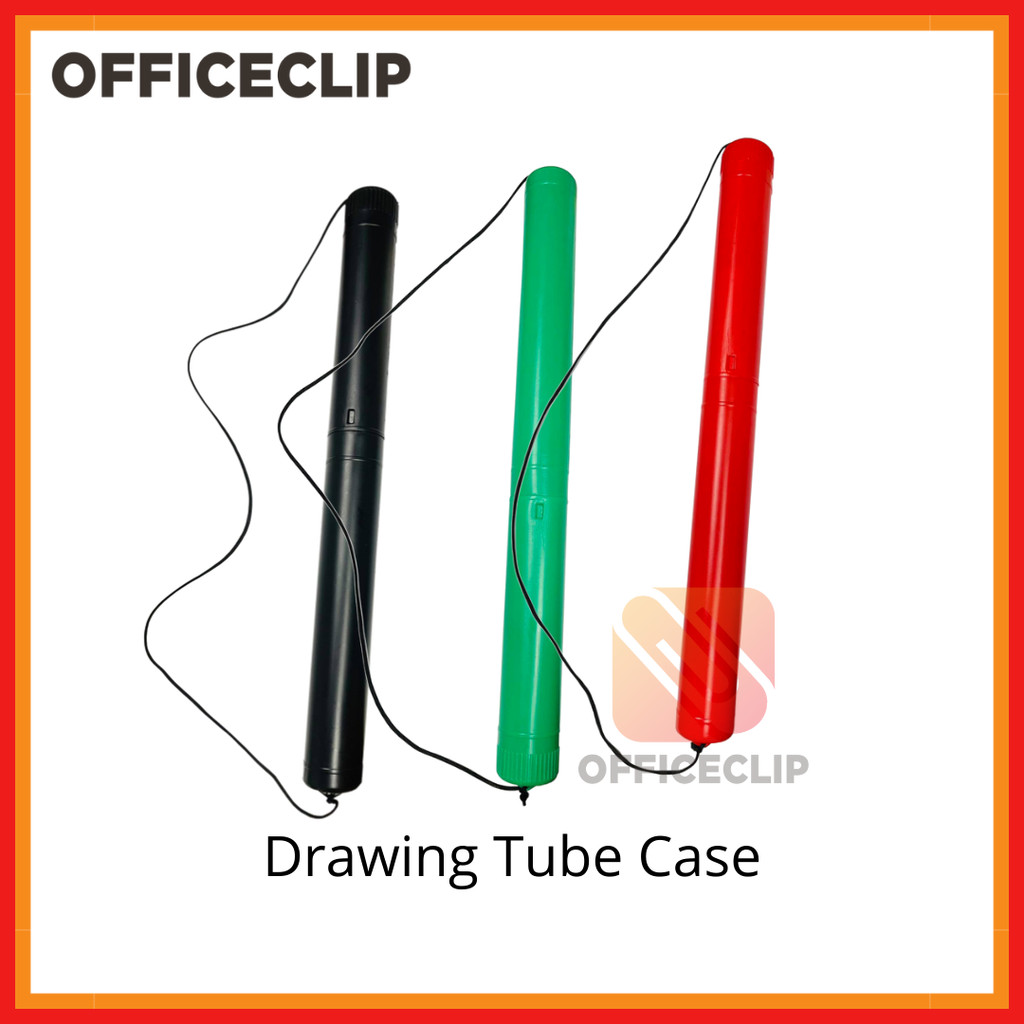 OfficeClip Drawing Tube Case | Shopee Philippines