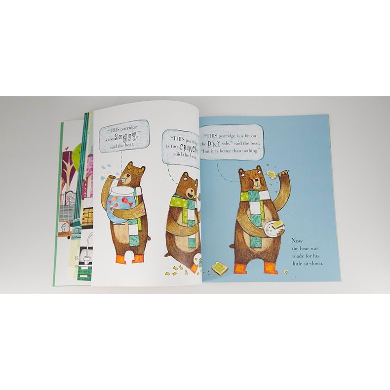 English original Goldilocks and Just One Bear Goldilocks and Bear ...