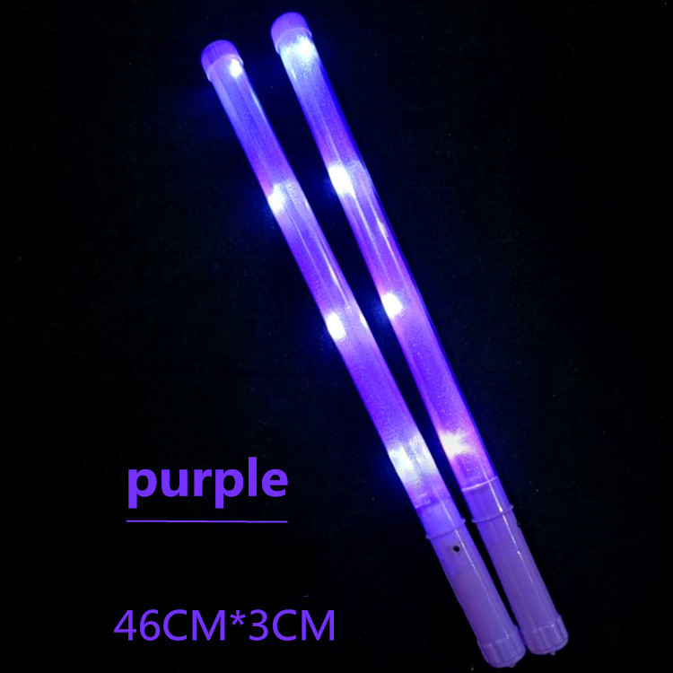 【Wholesale】5/10/20pcs Led Flashing Light Stick Flashing Glow Sticks ...