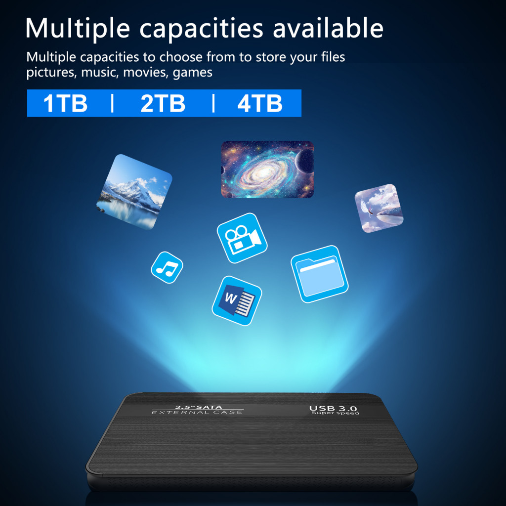 Hard Disk Usb Hard Drive Portable Usb 3.0 External Hard Drive 1t/2t/4t ...