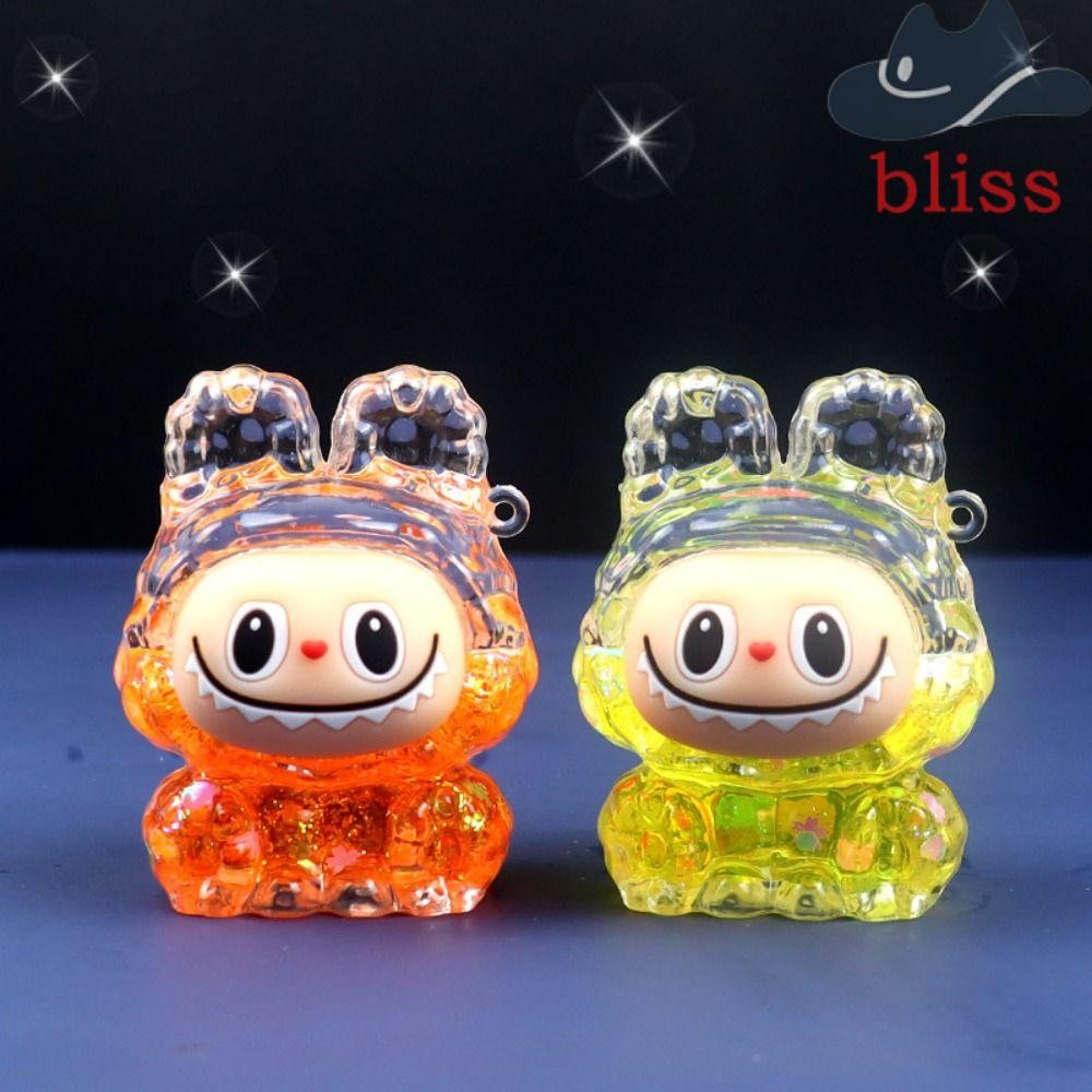 BLISS Candy Color Labubu Dolls, Noctilucent Luminous Cartoon Acrylic ...