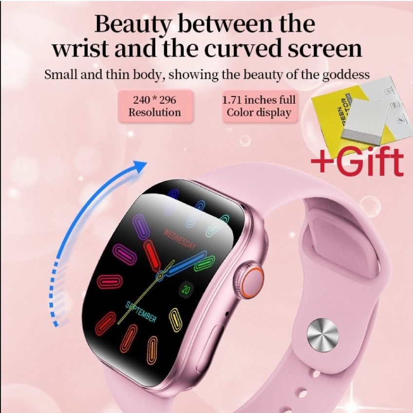 2024 New Full Screen Flide Smart WatchS10MINI3Sports Health Waterproof ...